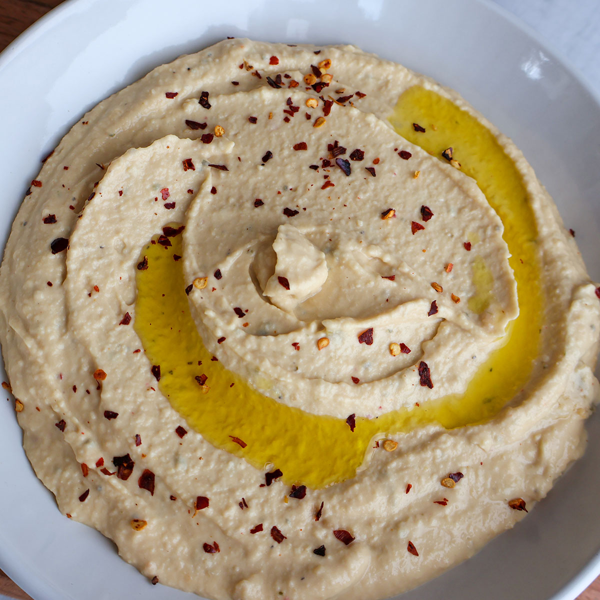 Pickle Hummus with a Kimchi Twist - The Busy Kitchen