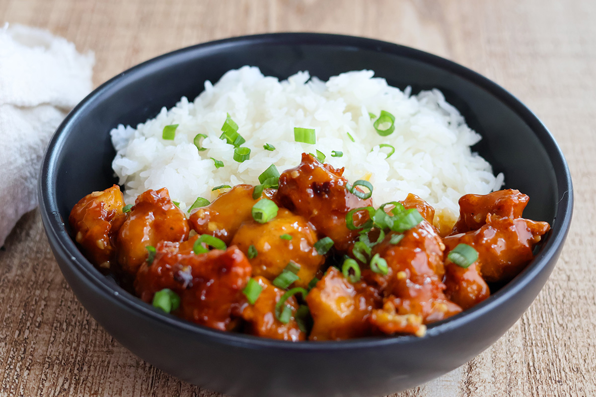 Orange Chicken and Rice - The Busy Kitchen