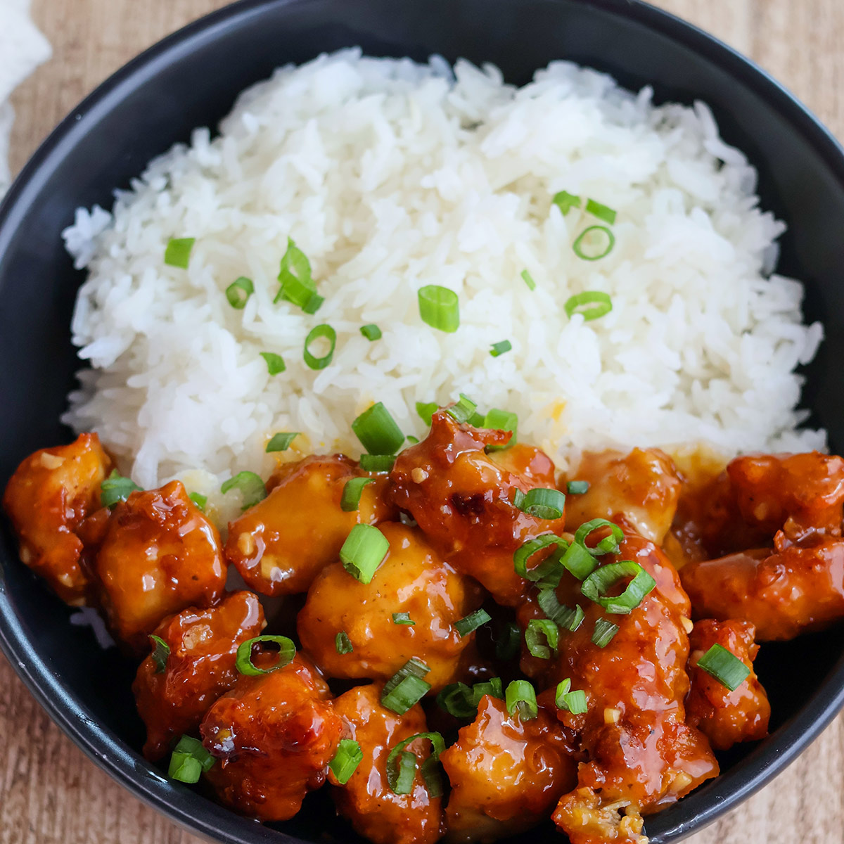 Orange Chicken and Rice - The Busy Kitchen